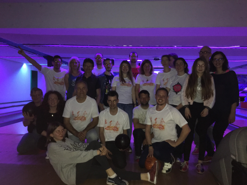 Sorties adhérents bowling avril 2018 - Roulez Rose