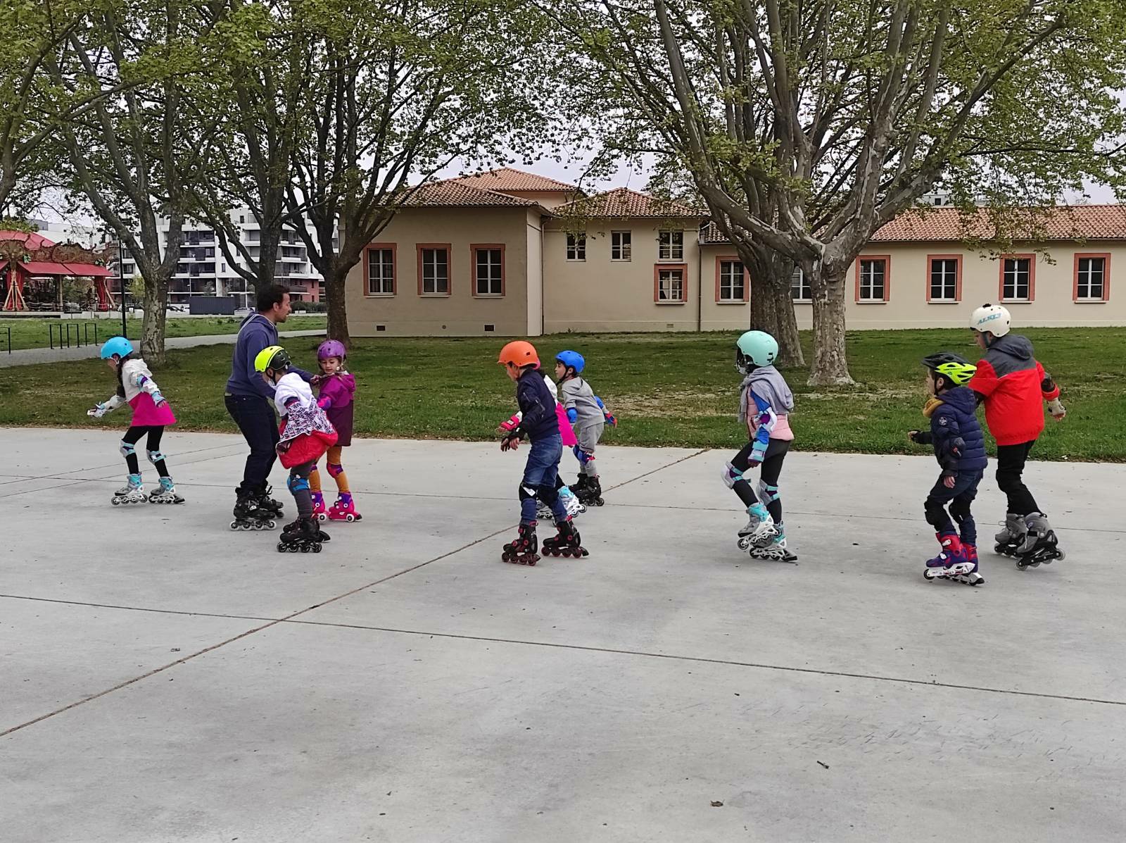 Stage rollers Pâques - Roulez Rose