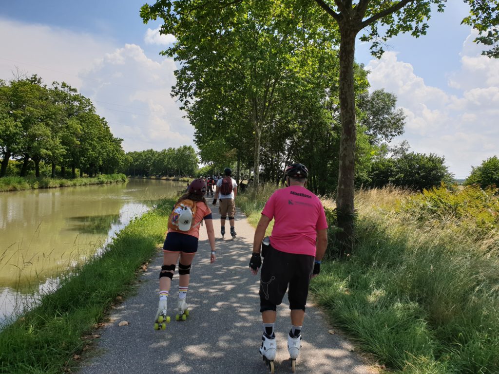 ROFOR - La randonnée roller longue distance à Toulouse - Roulez Rose